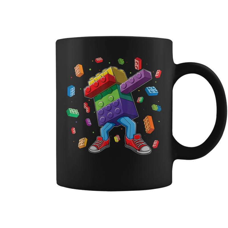 Dabbing Brick Master Builder Block Building Brick Builder Coffee Mugs ...