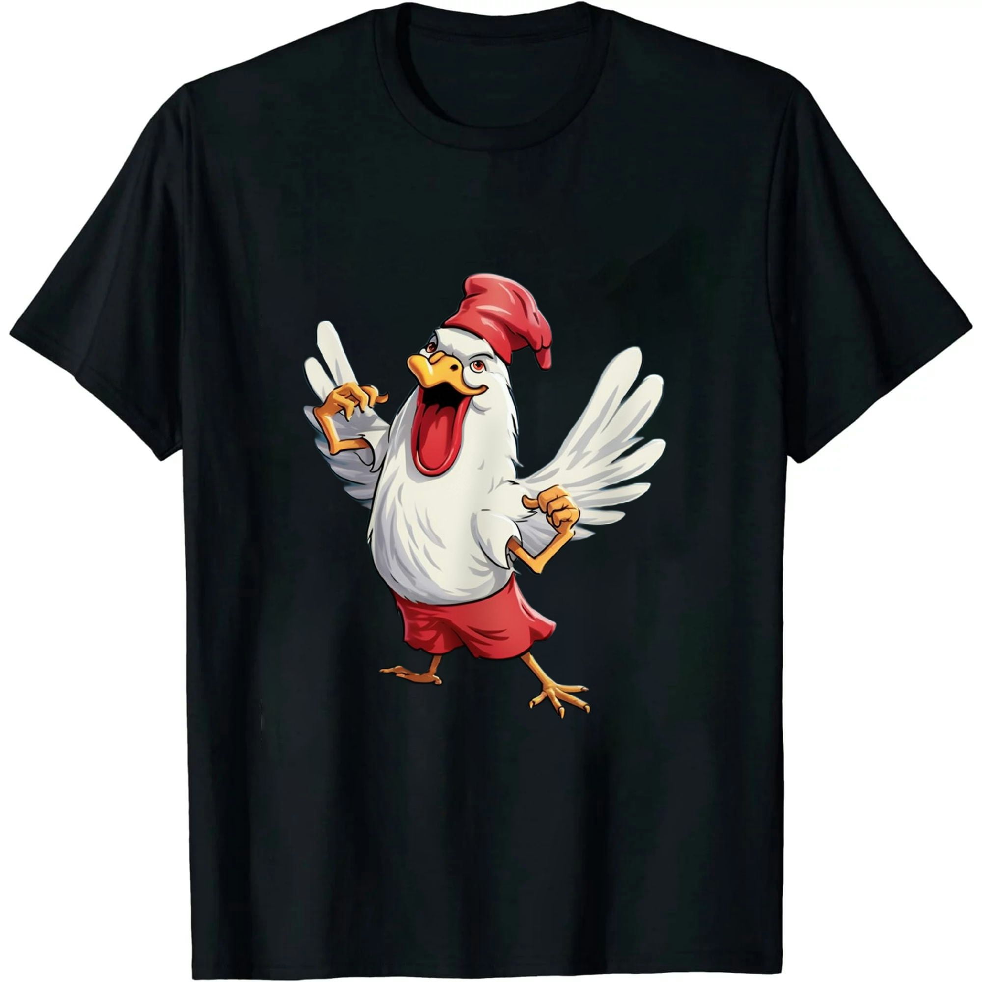 Dabbing Chicken Farmer Farm Boys Girls Dab Funny Farming T-Shirt ...
