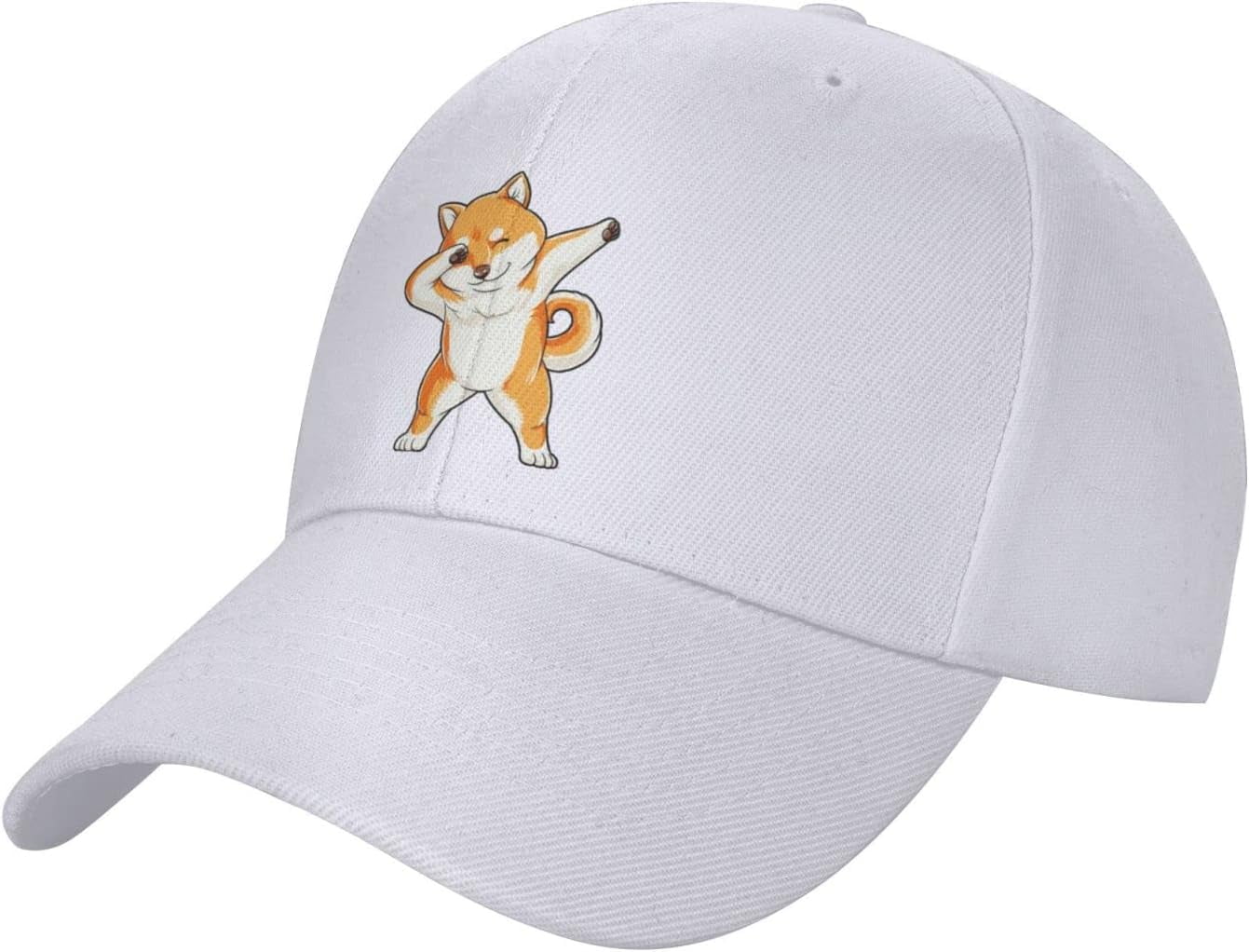 Dabbing Doge Shiba Inu Hat Outdoor Cap Baseball Cap Sandwich Cap Truck ...