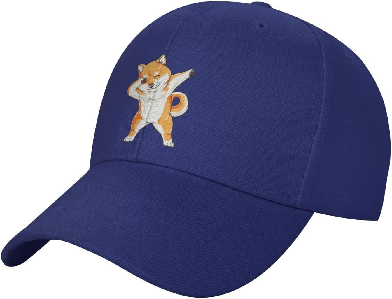 Dabbing Doge Shiba Inu Hat Outdoor Cap Baseball Cap Sandwich Cap Truck ...