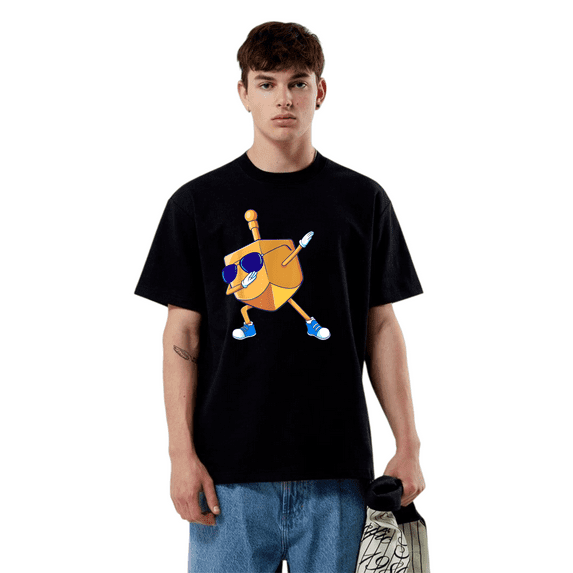 Dabbing Dreidel Funny Hanukkah Dancing Chanukah Kids Gift Unisex T ...