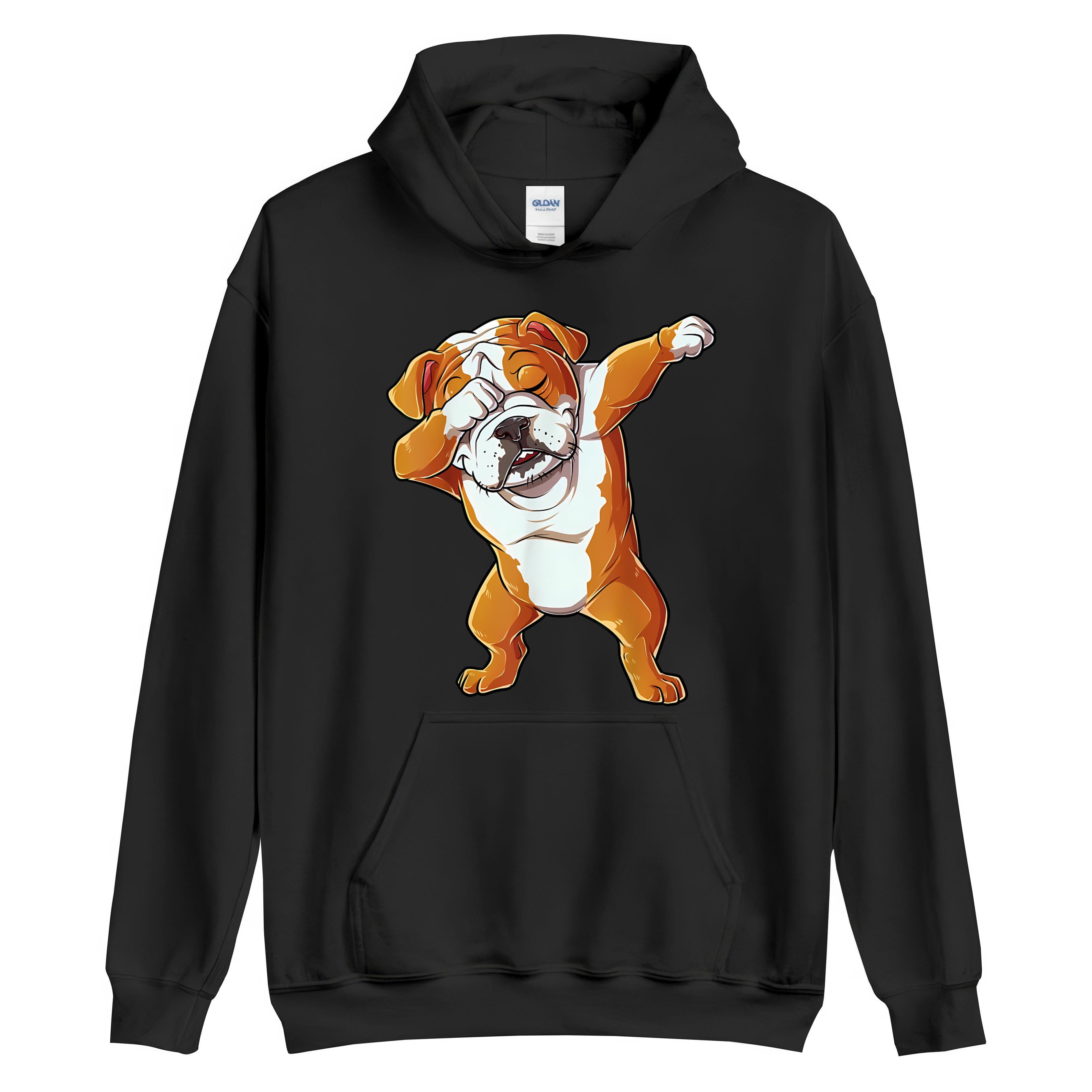 Dabbing English Bulldog Shirt Boys Dab Dance Puppy Lover Bulldog Shirt ...