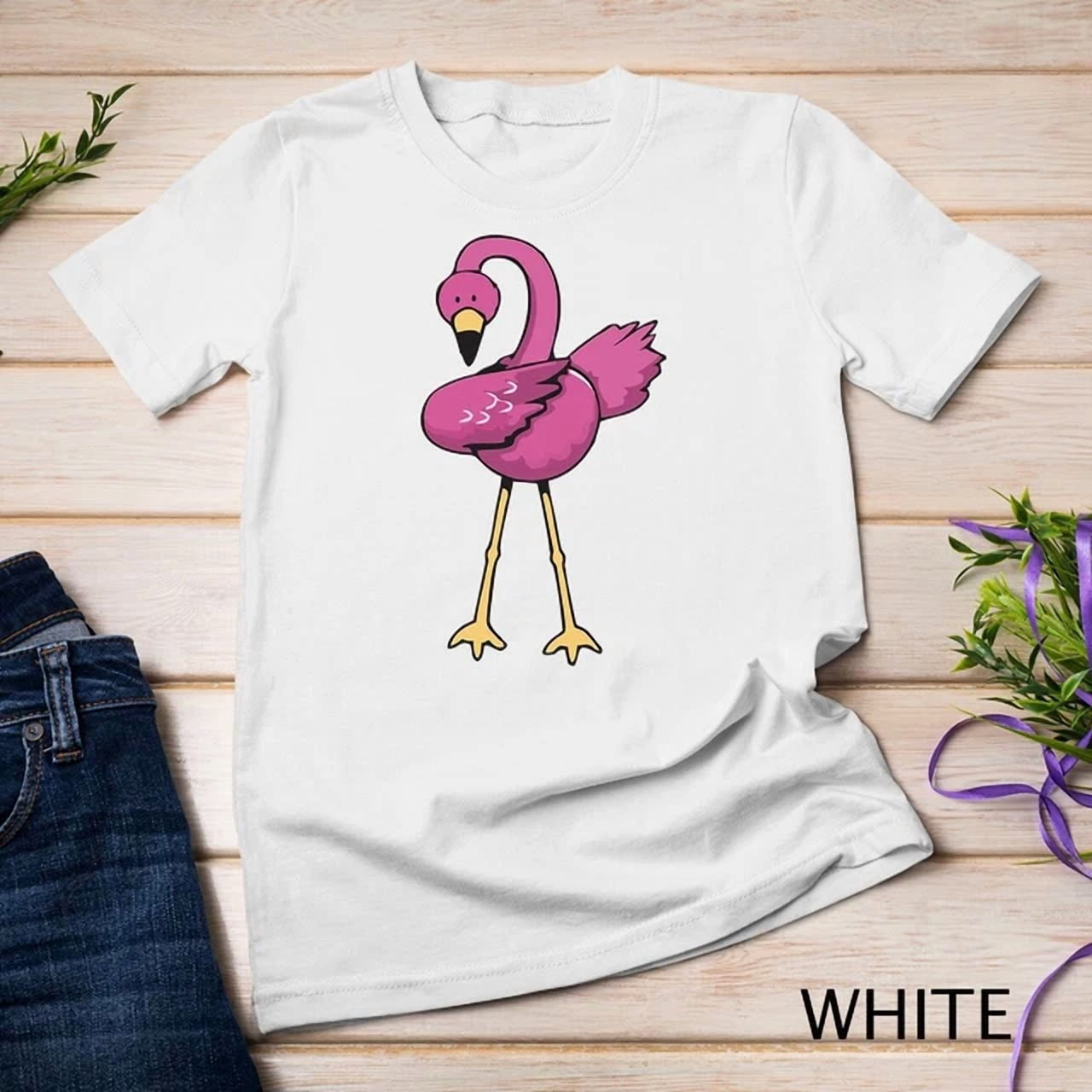 Dabbing Flamingo Funny Pool Party For Kids Men Women Unisex S-5XL T ...