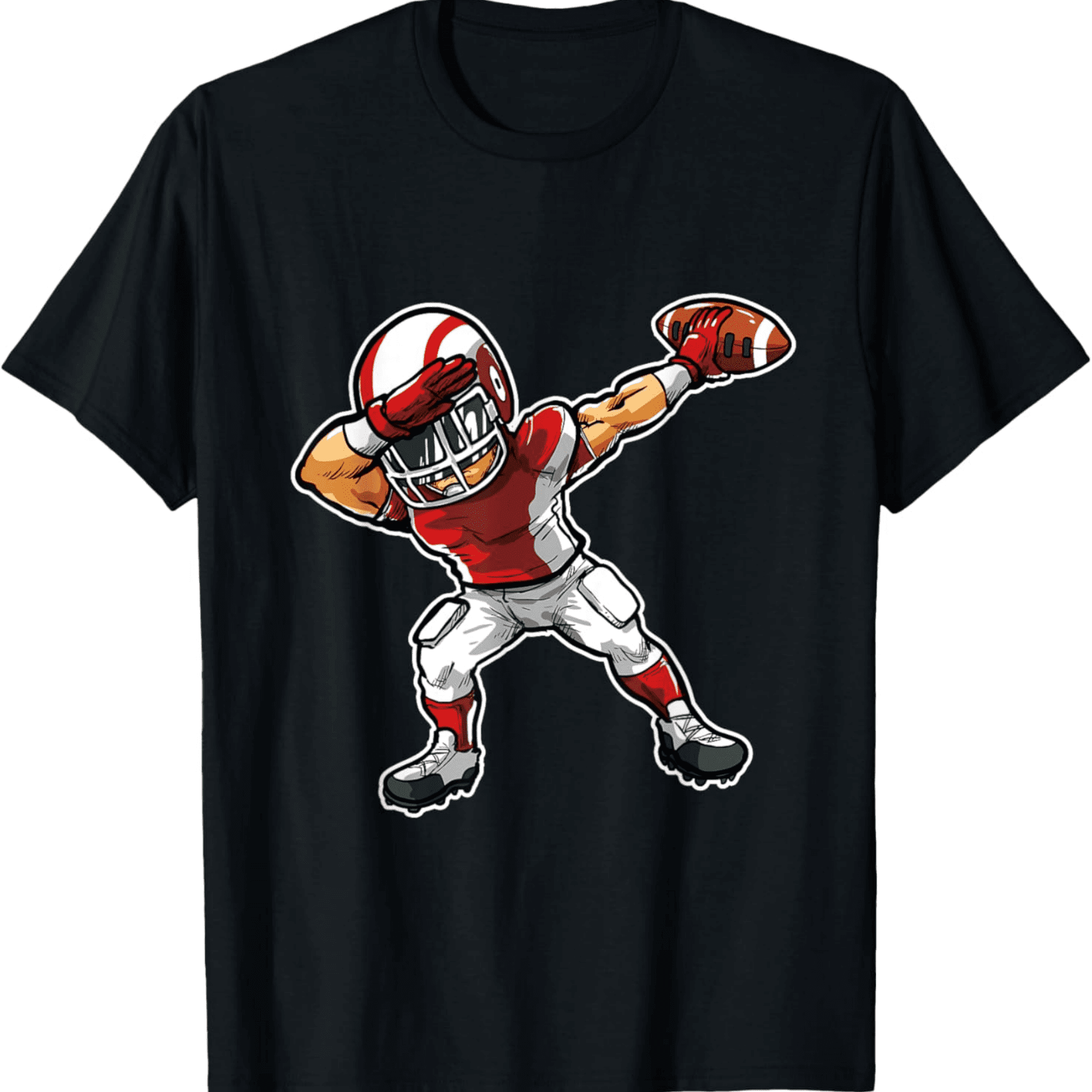 Dabbing Football Player American Football Dab Dance T-Shirt - Walmart.com