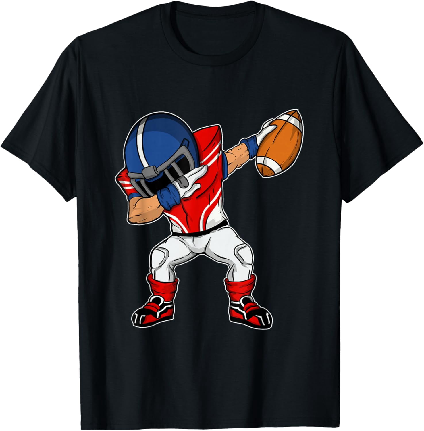Dabbing Football Player - American Football Season Dab Dance T-Shirt ...