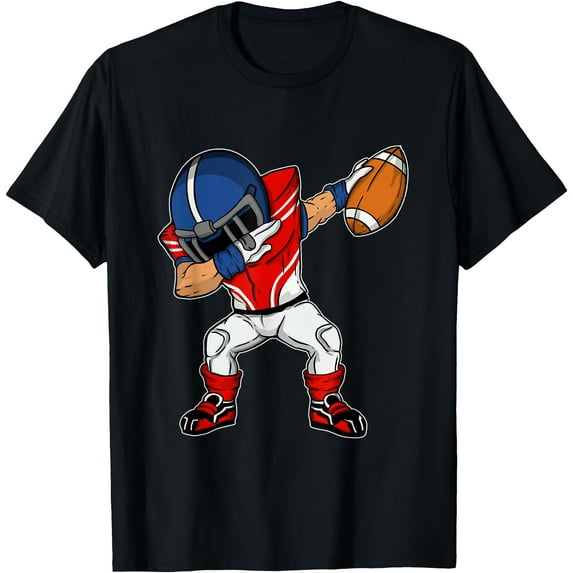Dabbing Football Player - American Football Season Dab Dance T-Shirt ...