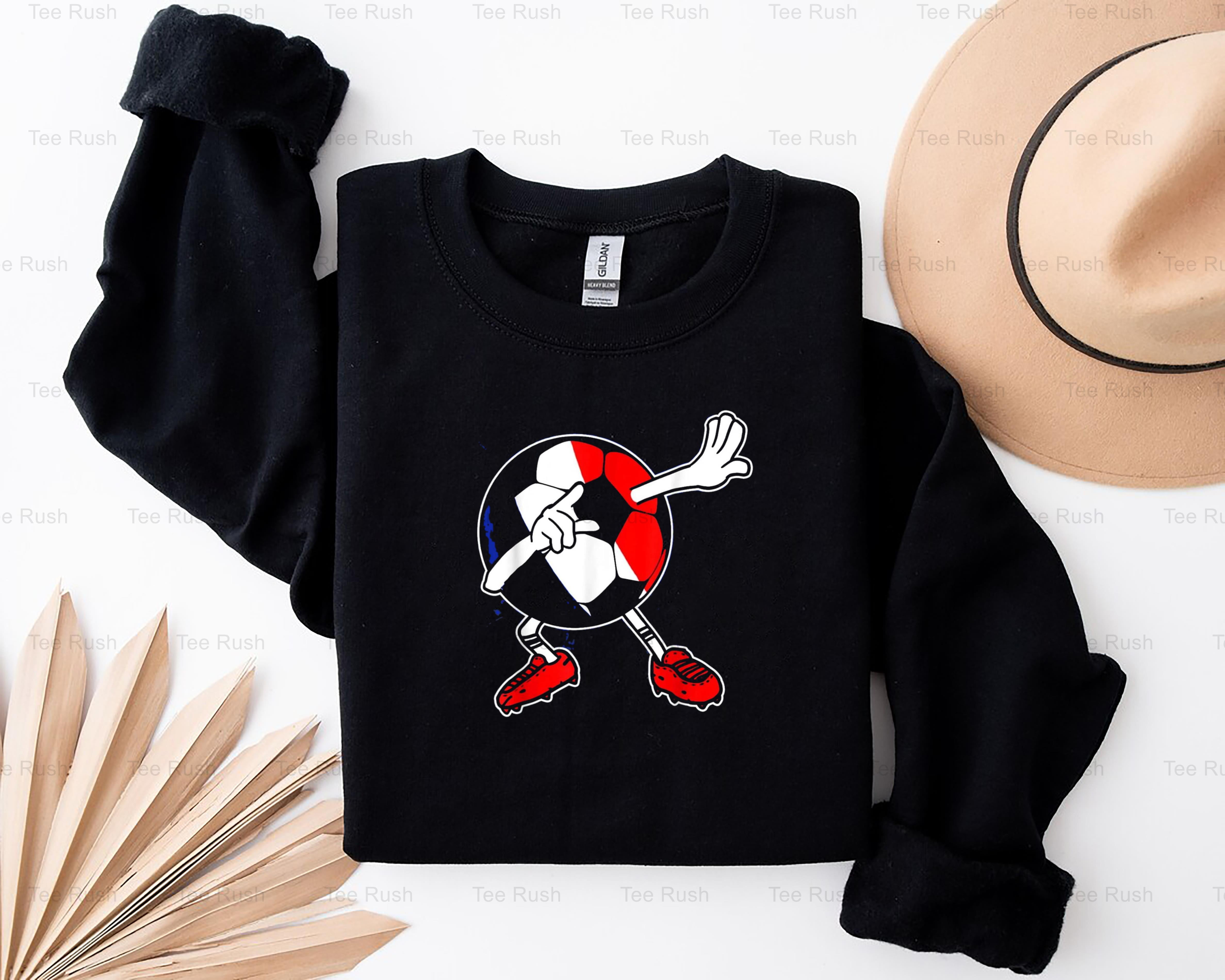 Dabbing France Soccer Funny French Football Support Team Fan Dab Dance ...