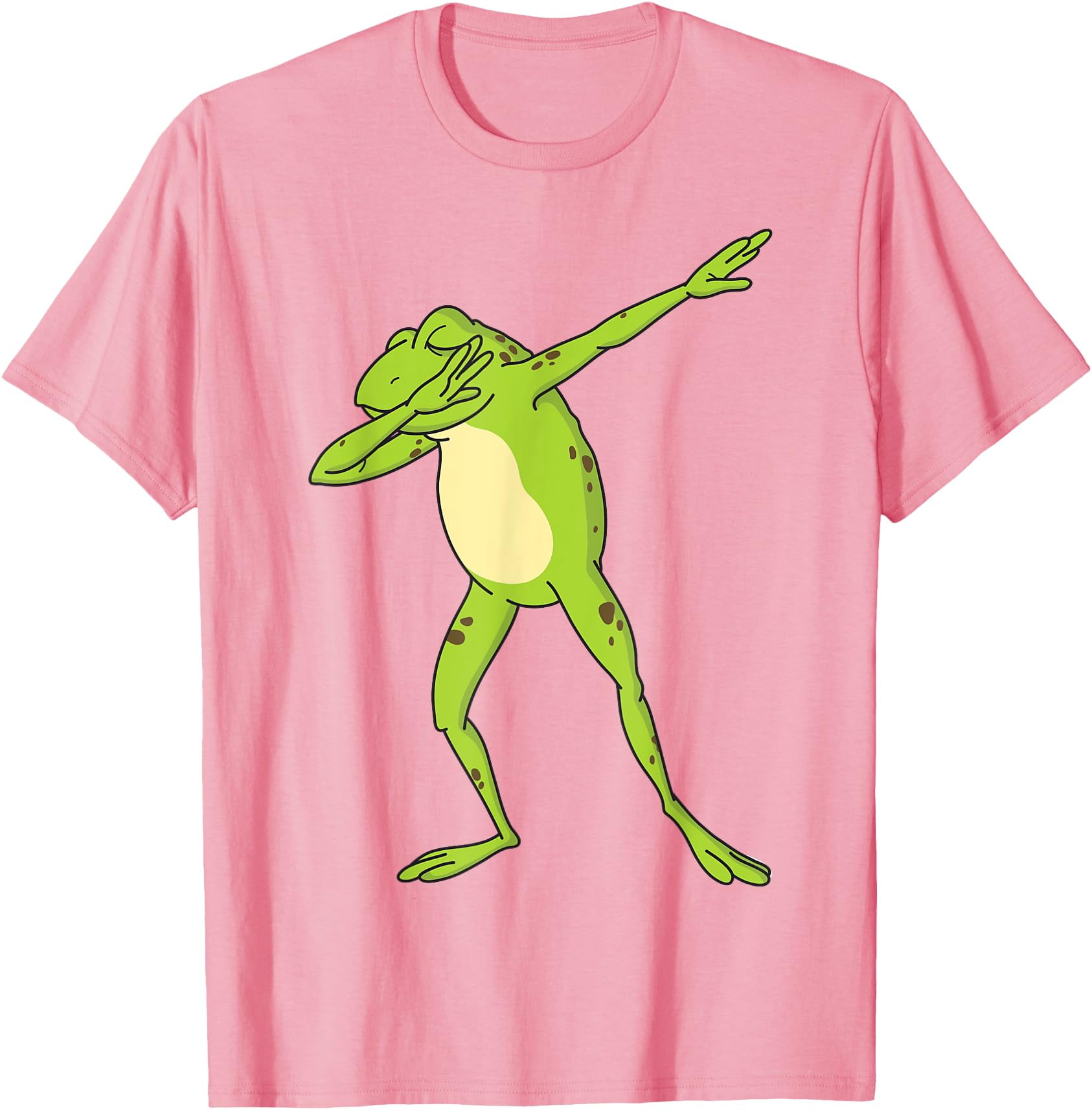 Dabbing Frog Funny Animal Dance Gift Unisex T-Shirt for Men Women Kids ...