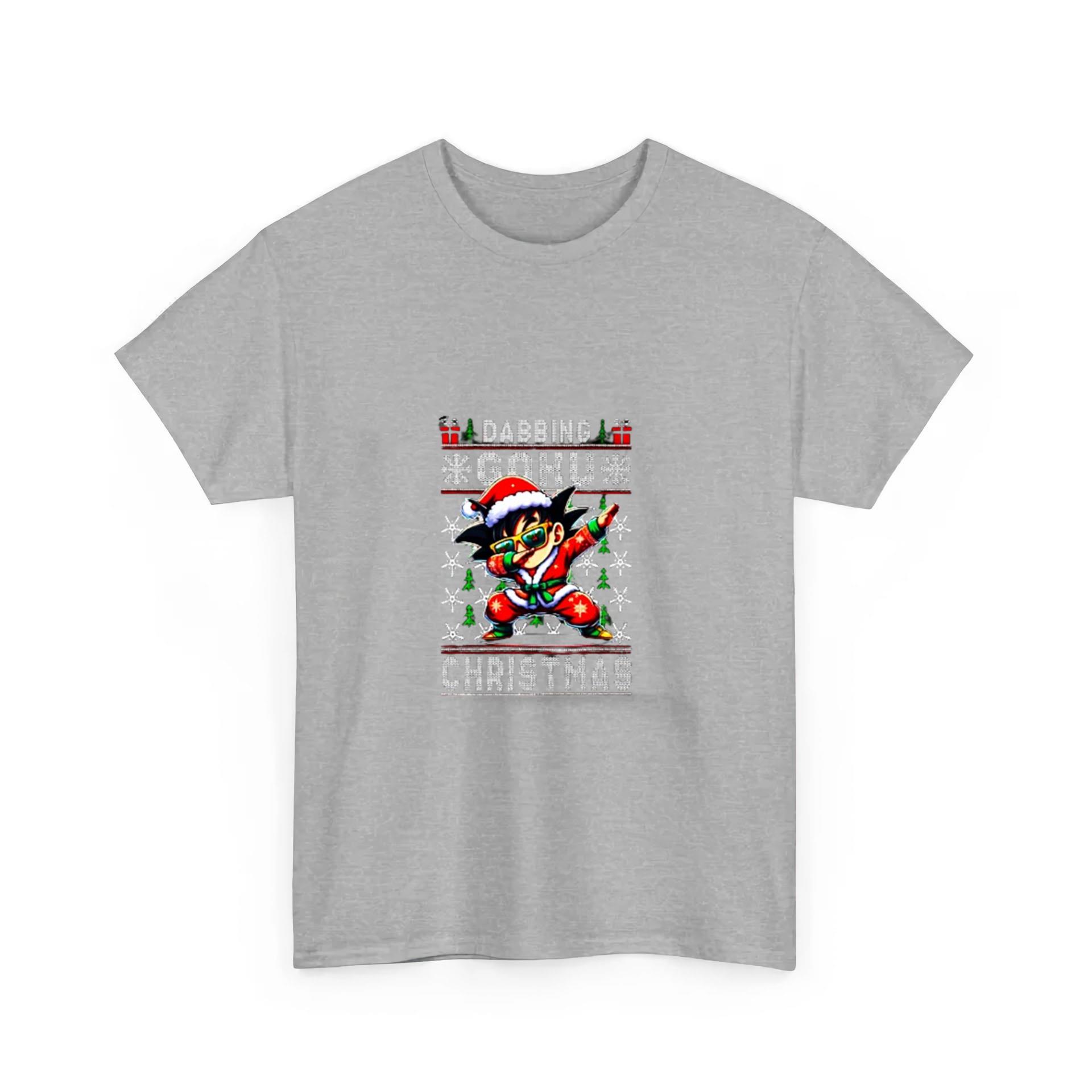 Dabbing Goku Christmas Ugly Pattern Essential T-Shirt-removebg-preview - Walmart.com