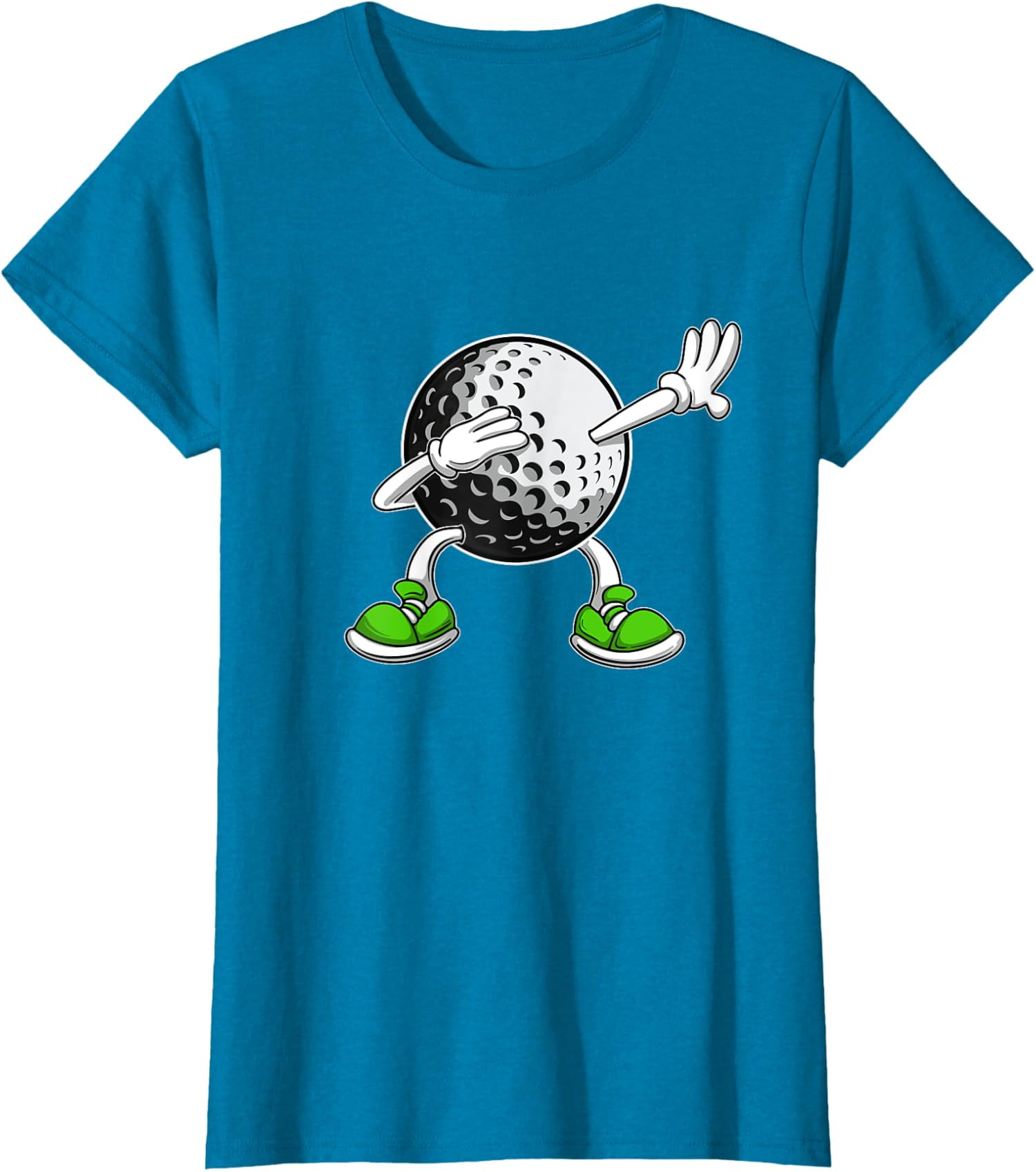 Dabbing Golf Ball Funny Golfing Putter Pose Design for Players and Fans ...