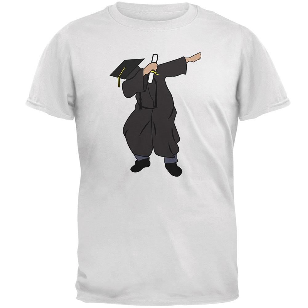 Dabbing Graduate Mens T Shirt White 3X-LG - Walmart.com