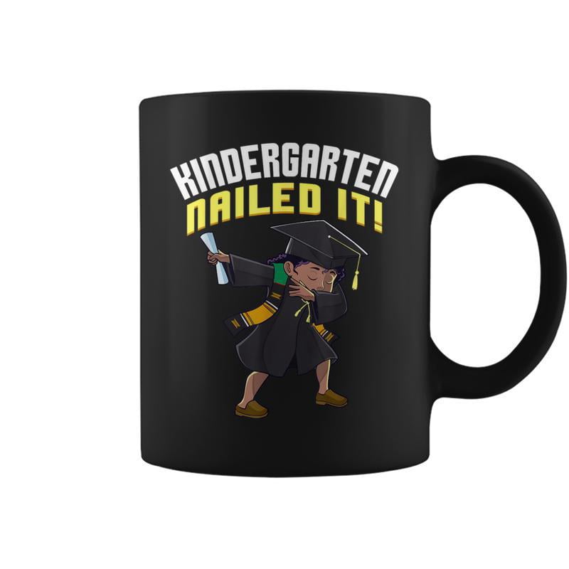 Dabbing Graduation Class Of 2024 Girl Kindergarten Nailed It Coffee ...
