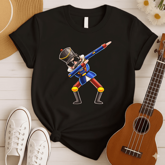 Dabbing Nutcracker Holiday Costume Funny Dance Art Unisex T-shirt ...