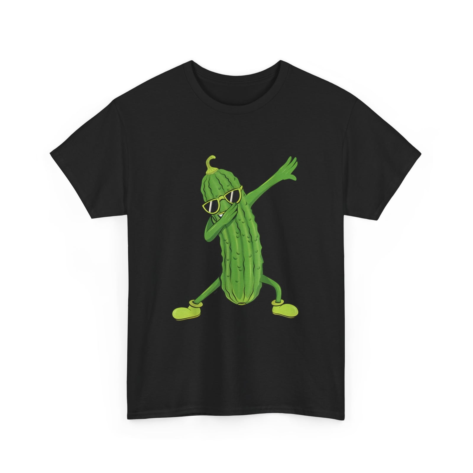 Dabbing Pickle Dancing Cucumber Lover Funny T-Shirt - Walmart.com