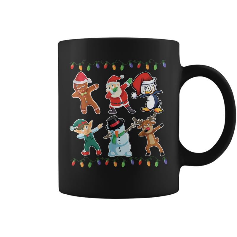 Dabbing Santa Elf Friends Christmas Kids Boys Men Xmas V2 Co - Walmart.com