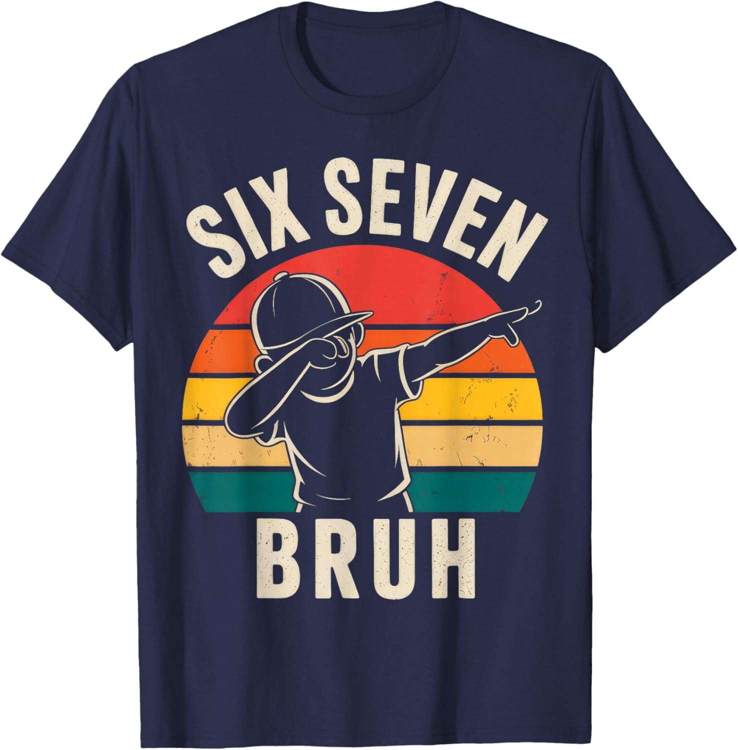 Dabbing Six Seven Numbers Meme T-Shirt - Walmart.com