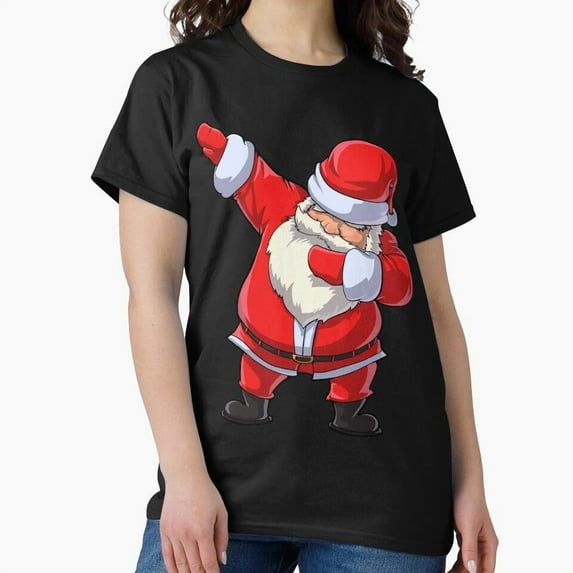 Dabbing St. Nick Claus Funny Christmas Dab Dance For Kids Boys And ...