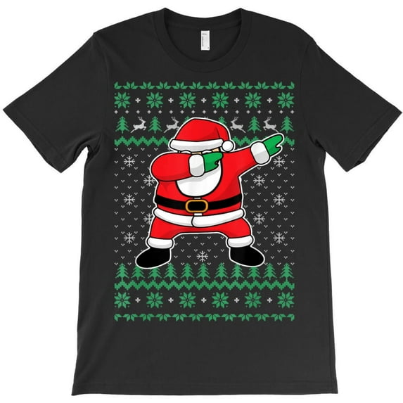 Dabbing St. Nick Claus Funny Christmas Holiday Dance Graphic - Fan ...