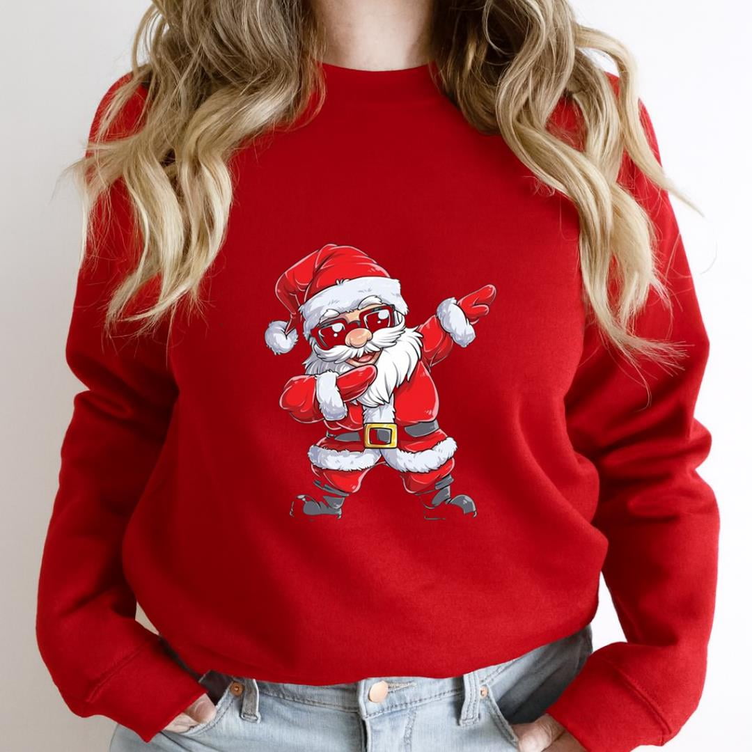 Dabbing St. Nick Funny Christmas Holiday Dance Graphic - Unique Gift ...