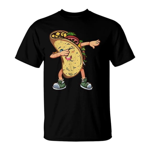 Dabbing Taco Cinco De Mayo Boys Men Mexican Food Dab TShirt - Walmart.com