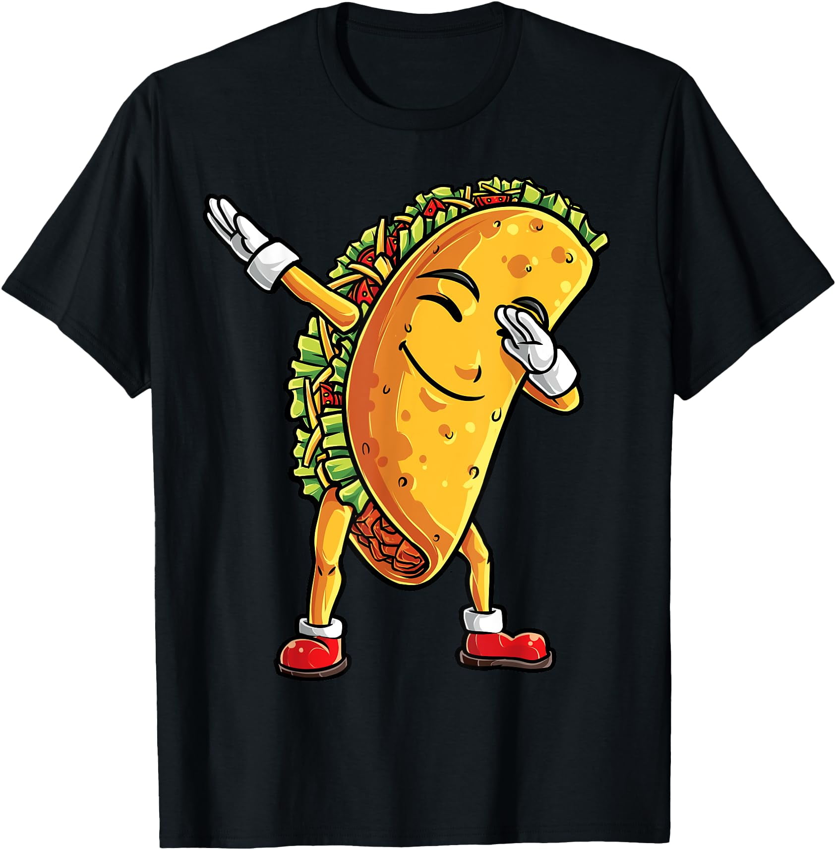 Dabbing Taco Cinco de Mayo Funny Boys Men Mexican Food Dab Unisex T ...
