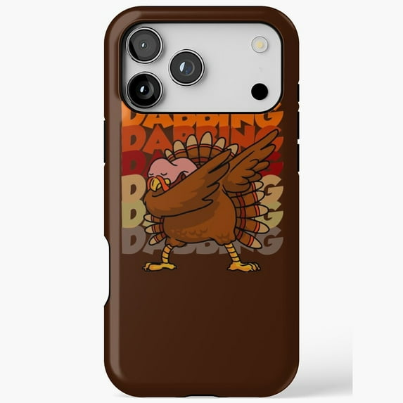 Dabbing Turkey Thanksgiving Dabble Yall Case for iPhone 11 12 13 14 15 ...