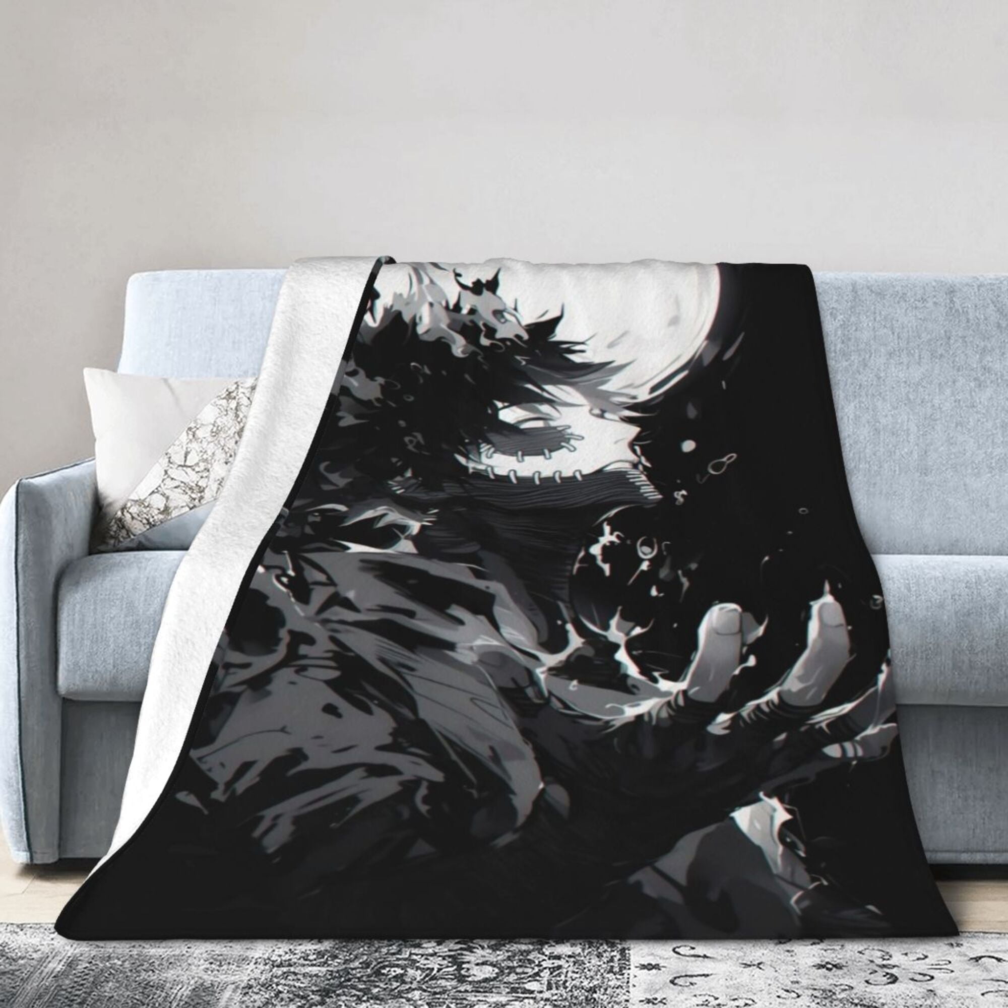 Dabi Anime Blanket Ultra Soft Throw Flannel Blankets For Sofa Bedroom ...