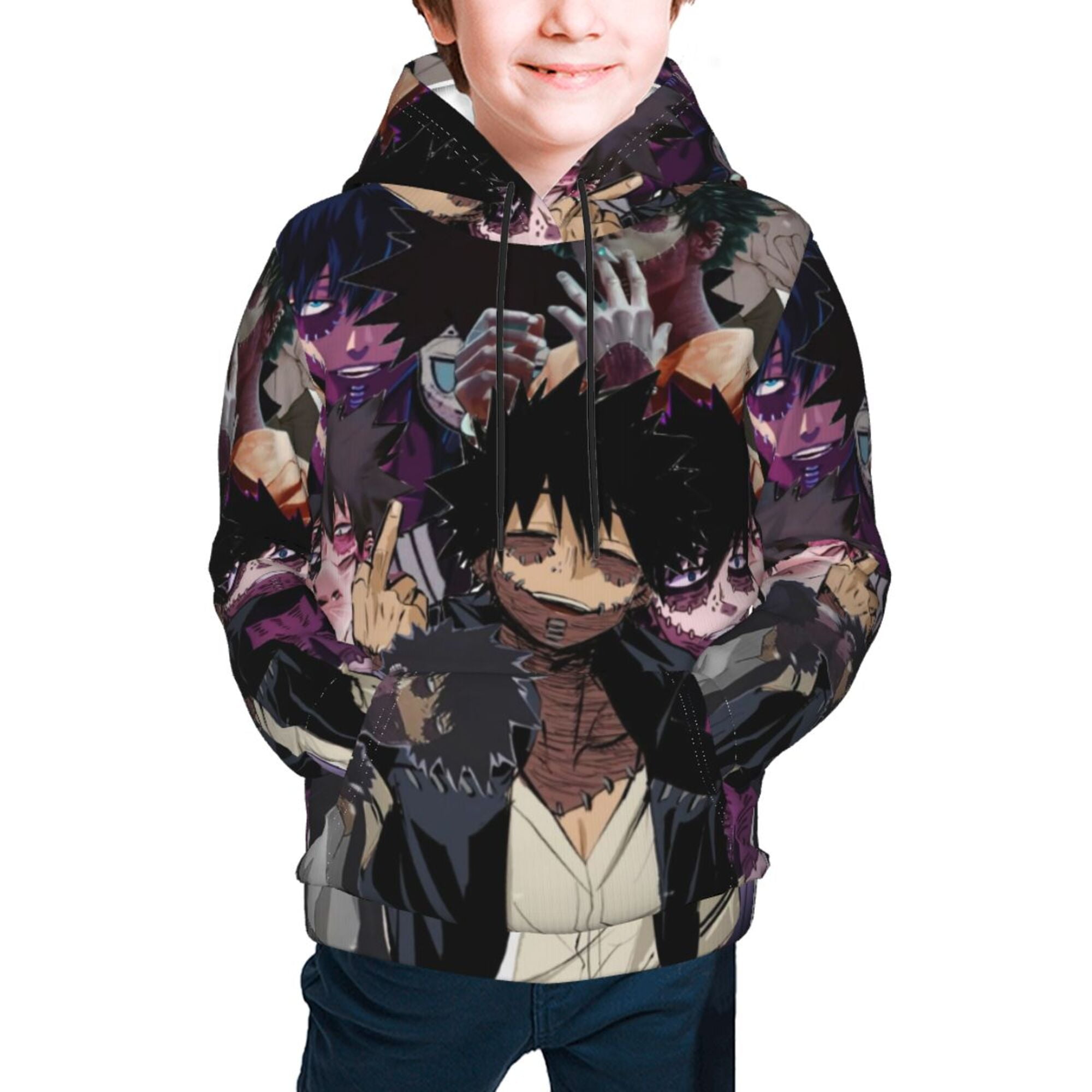 Dabi Boys Girls Hoodies Fashion Graphic Hooded Sweatshirt Casual ...