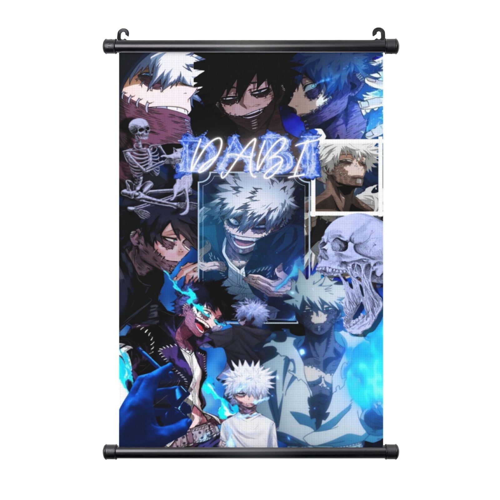 Dabi Hanging Poster, Black Plastic Shaft Wall Hanging Posters Scroll ...