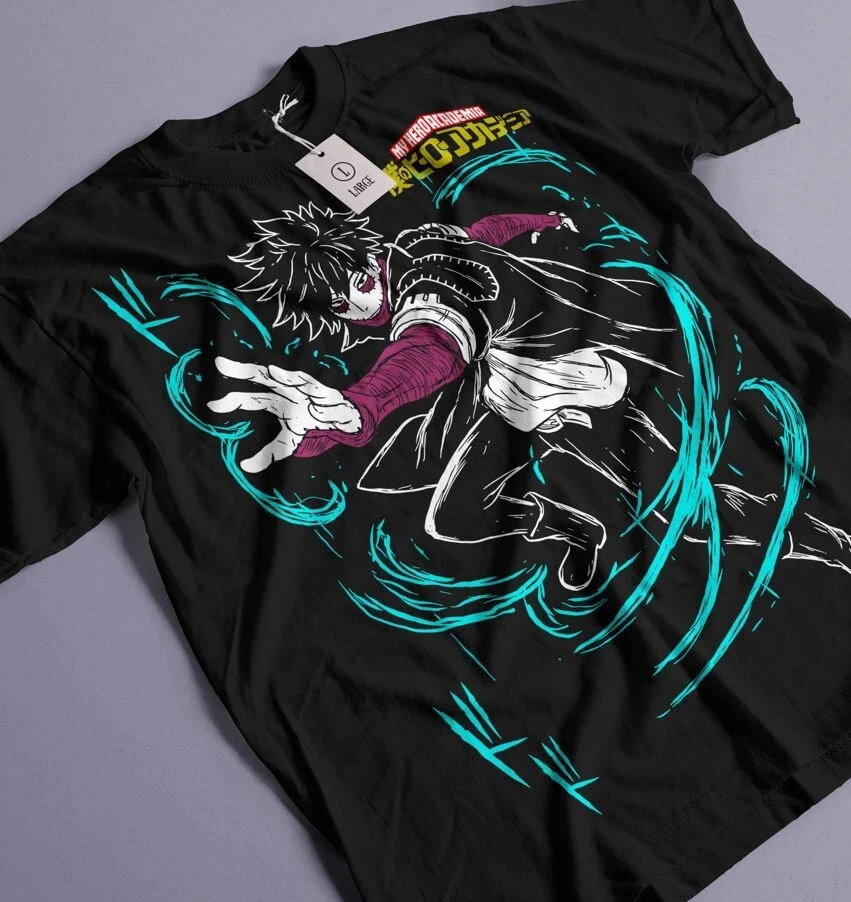 Dabi T-shirt My hero Academia Mha Toya Todoroki Anime Gift Black Shirt ...