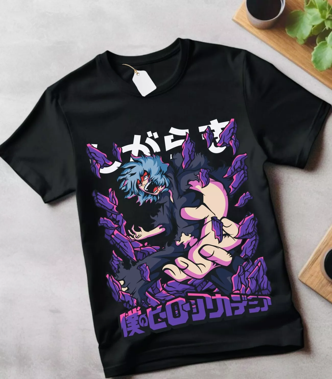 Dabi T-shirt My hero Academia Mha Toya Todoroki Anime Gift Black Shirt ...