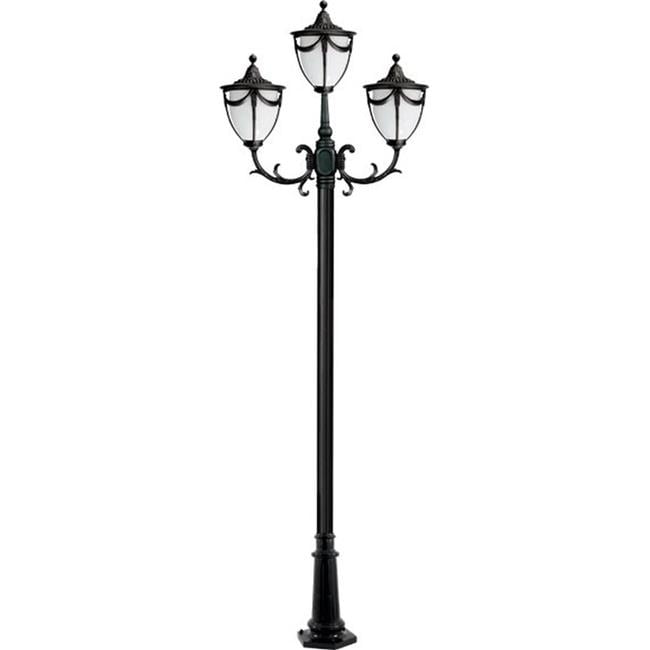 Dabmar Lighting GM4803-L54-65K-B 120V E26 3X LED 54W 65K Cast Aluminium ...