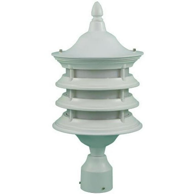 Dabmar Lighting GM182-L9-27K-W 120V GU24 LED 9W 27K Cast Aluminium Post ...