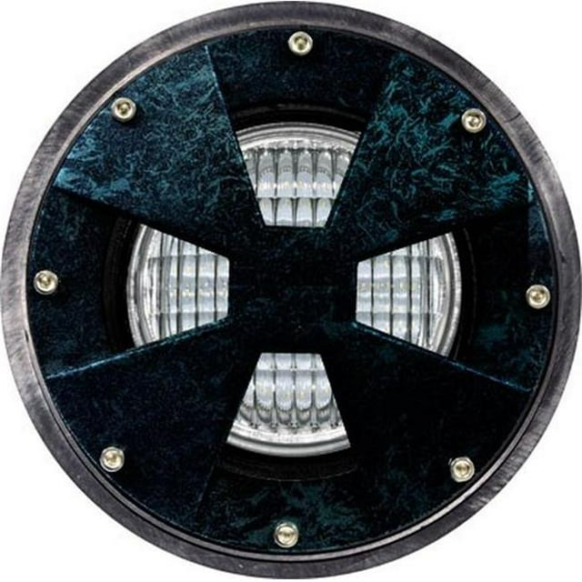 Dabmar Lighting 12V 2-Pin LED 4W RGBW Powder Coated In-VGround Cast ...