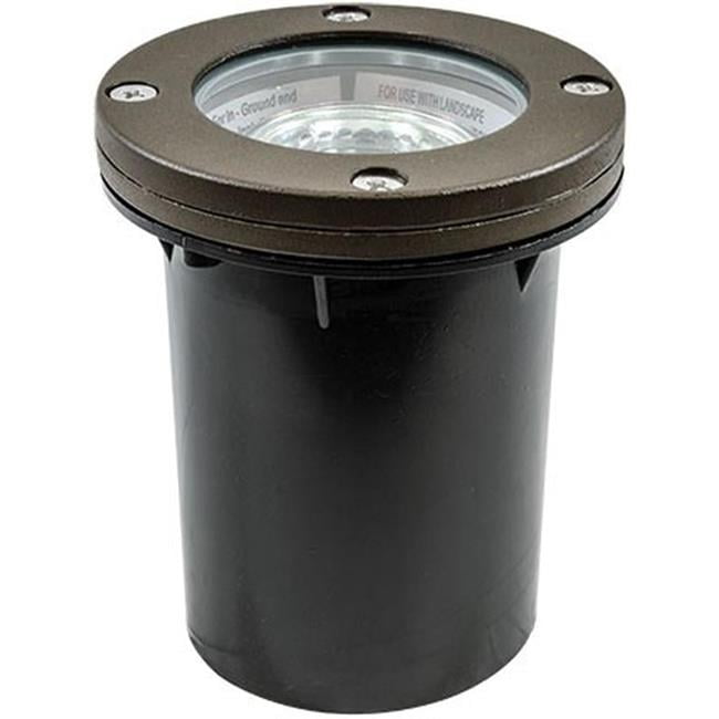 Dabmar Lighting 12V 2-Pin LED 5W 27K Powder Coated In-Ground Cast ...