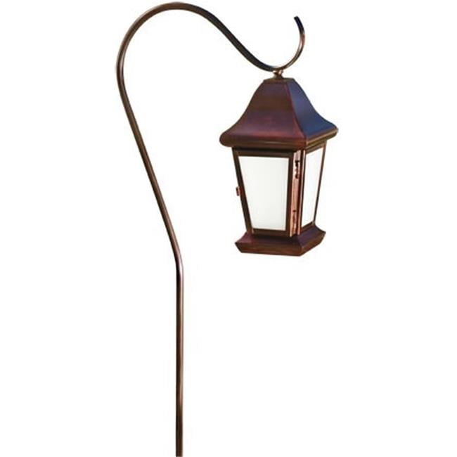 Dabmar Lighting 12V G4 3W Amber Cast Brass Hanging Lantern Path Light ...