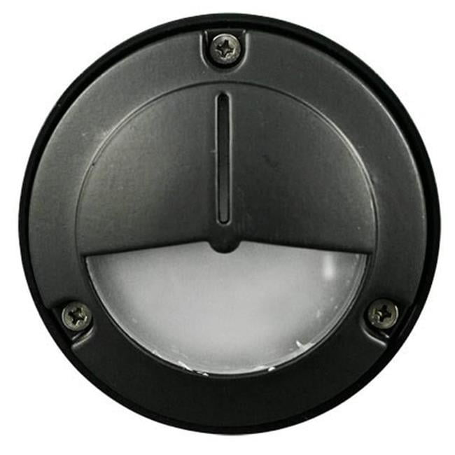 Dabmar Lighting 12V G4 LED 3W Amber Cast Aluminium Round Eyelid Step ...