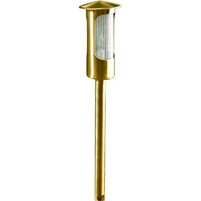 Dabmar Lighting 12V G4 LED 3W RGBW Cast Brass Flat Top Mini Path Light ...