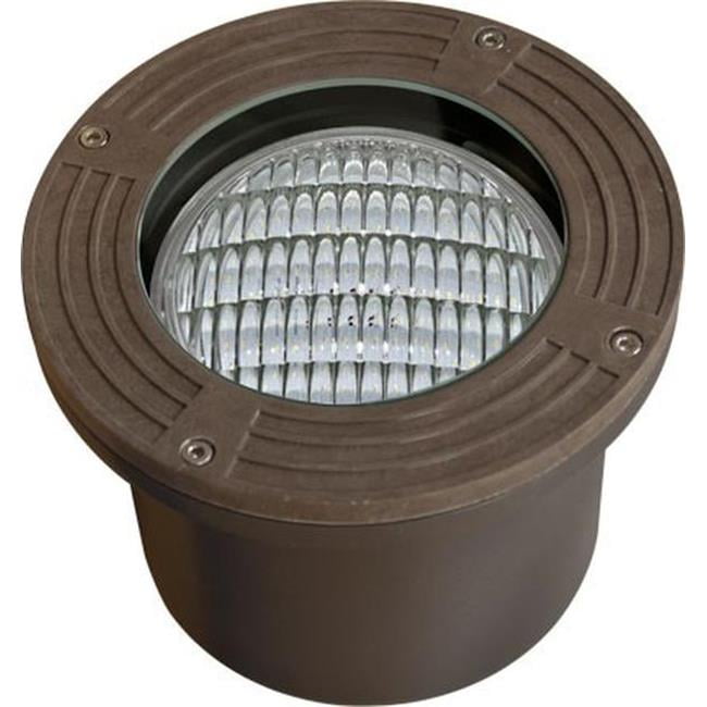 Dabmar Lighting 12V Screw LED 4W 30K Fiberglass In-Ground Well Light ...