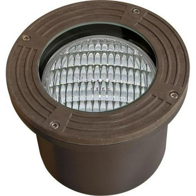 Dabmar Lighting 12V Screw LED 9W RGBW Fiberglass In-Ground Well Light ...