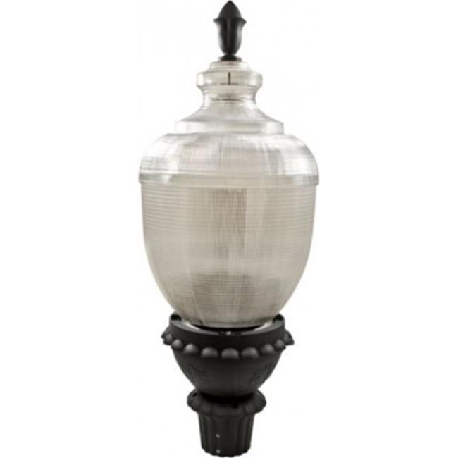 Dabmar Lighting 175W Clear Acorn Post Top Light Fixture with Metal ...