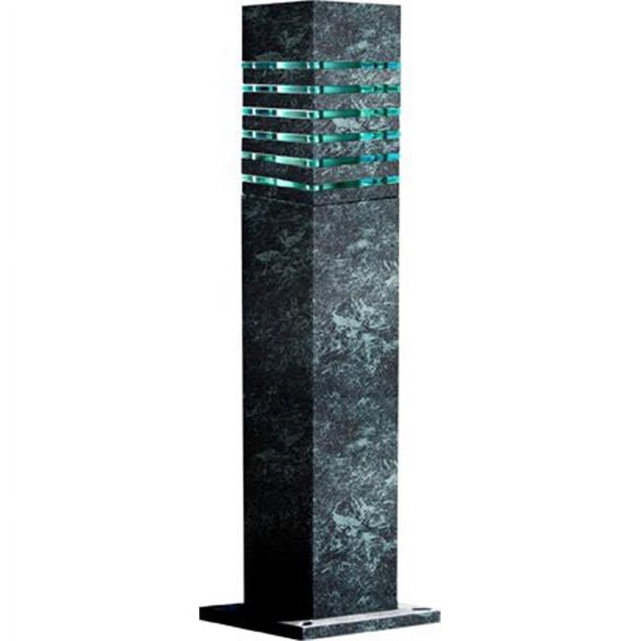 Dabmar Lighting D178-VG 13W 120V Powder Coated Steel Bollard with S13 ...
