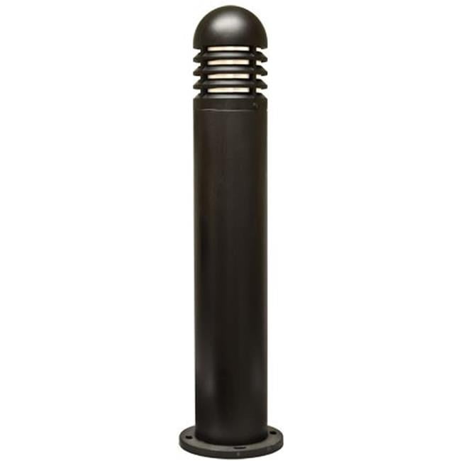 Dabmar Lighting D180-L6-RGBW-B 120V E26 LED 6W RGBW Fiberglass Louvered ...