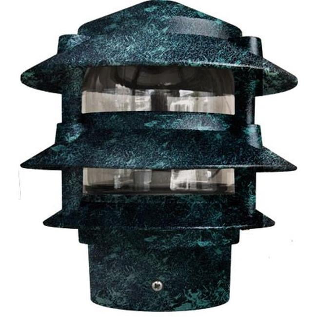 Dabmar Lighting D5000-3B-VG Powder Coated 3-Tier Cast Aluminium Pagoda ...