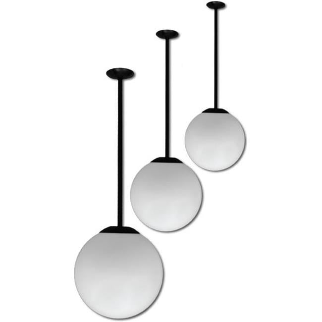 Dabmar Lighting D7502-18-L30-65K-W 18 in. 85V-265V E26 LED 30W 65K Cast ...