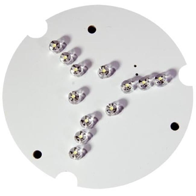 Dabmar Lighting DL-LED-BOARD-12-RND 0.7 watt 12 64K 120V Round LED ...