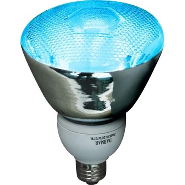 Dabmar Lighting DL-PAR38-20W-B PAR38 Type Medium Base 20 watt Blue 120 ...