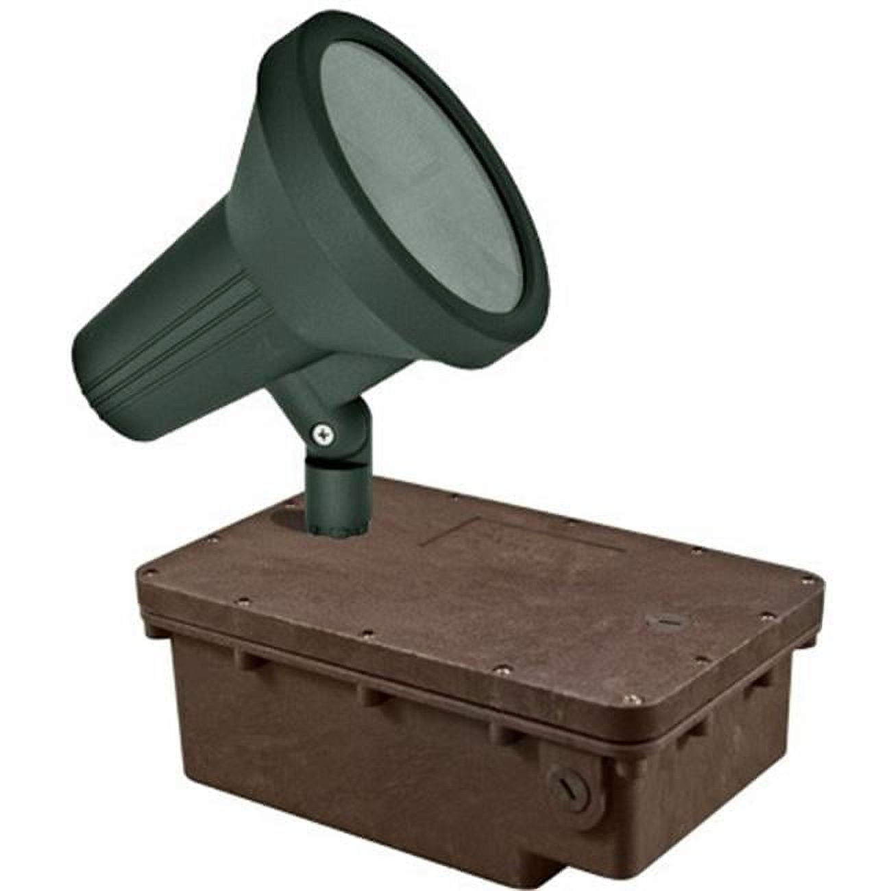 Dabmar Lighting In-Ground Box with Black Bullet & PAR38 Lamp - Black ...