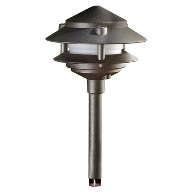Dabmar Lighting LV102S-10T-BZ Powder Coated 2-Tier Cast Aluminium ...