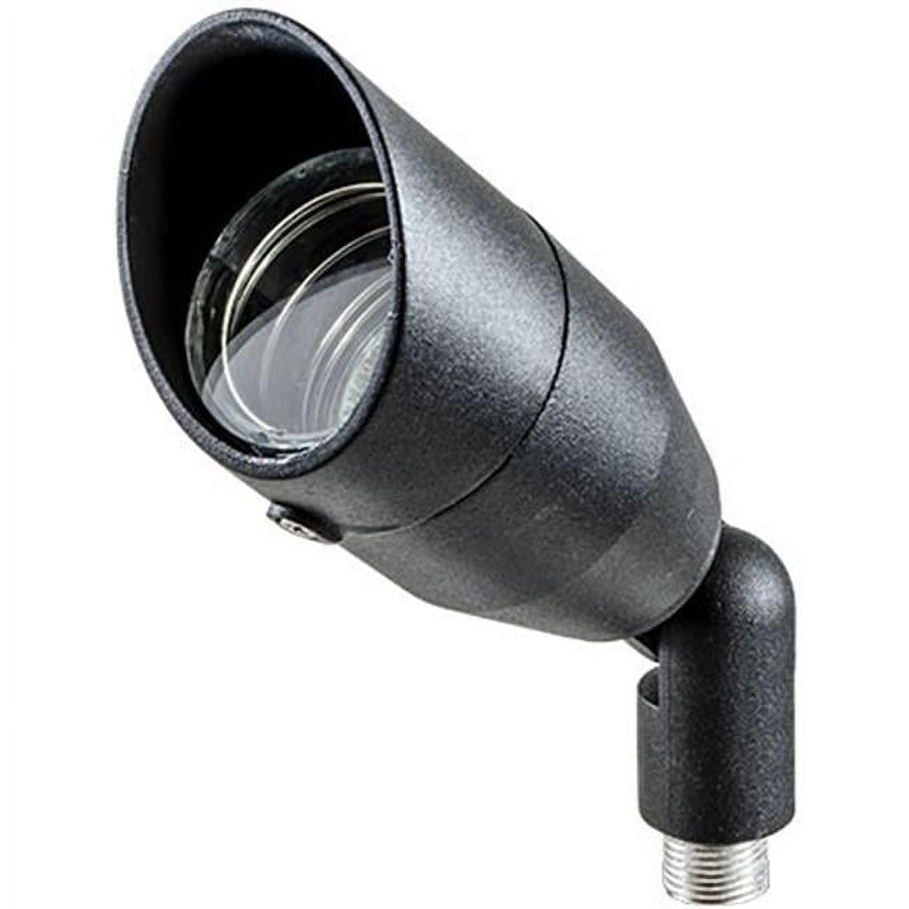 Dabmar Lighting LV190-LED7-B Spring Loaded Spot Light with Hood 7W LED ...